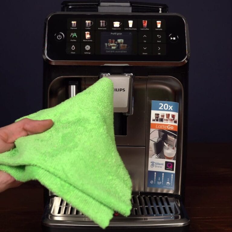 Philips LatteGo 5400 entkalken: Anleitung mit PDF & Video